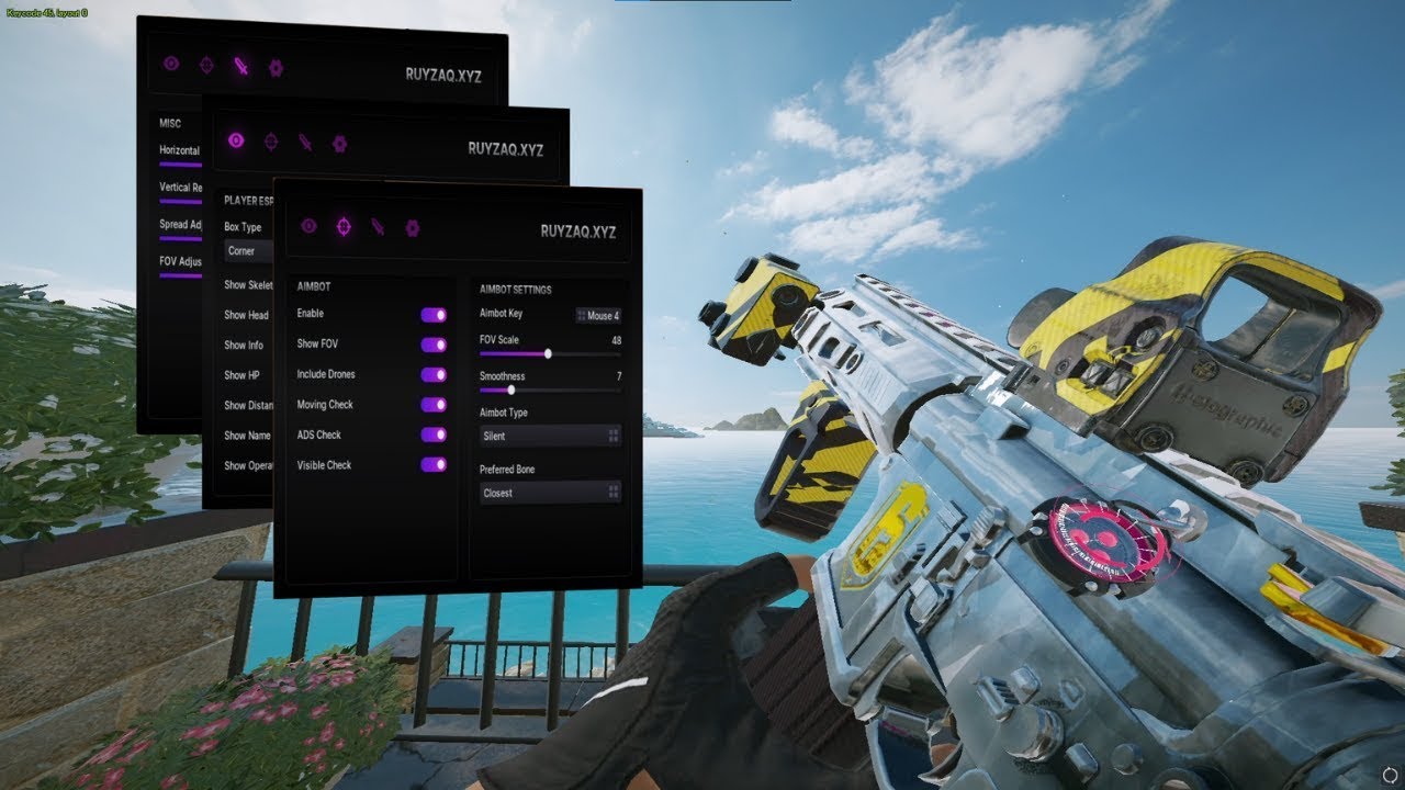 R6 Cheating Using Ruyzaq w/ UNLOCK ALL - YouTube