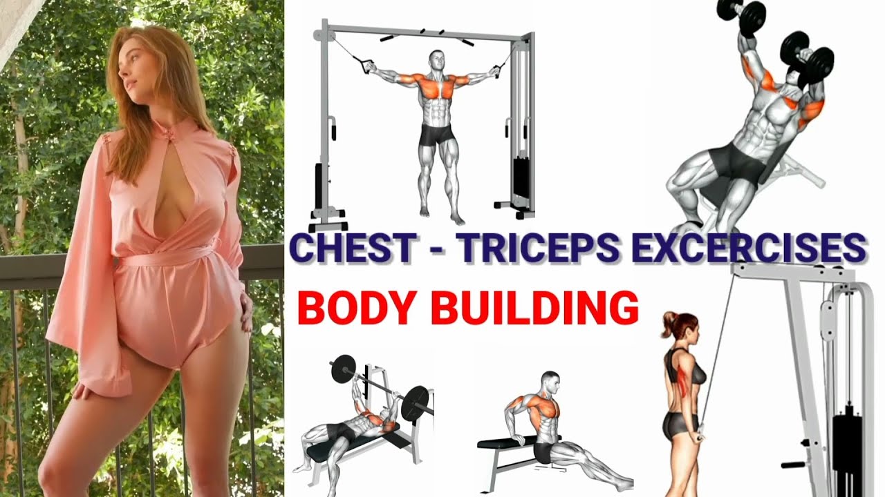 Favorite Chest Triceps Excercises To Workout Body Building Youtube