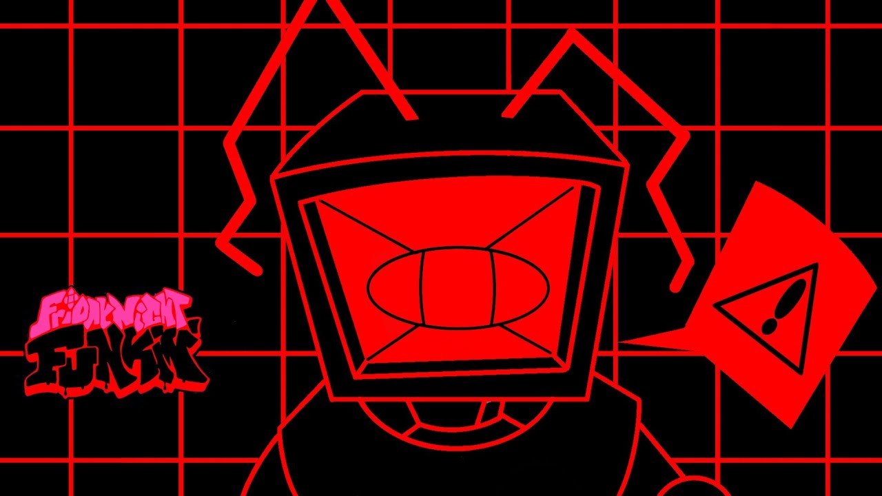 Friday night funking vs hex OST - glitcher - YouTube