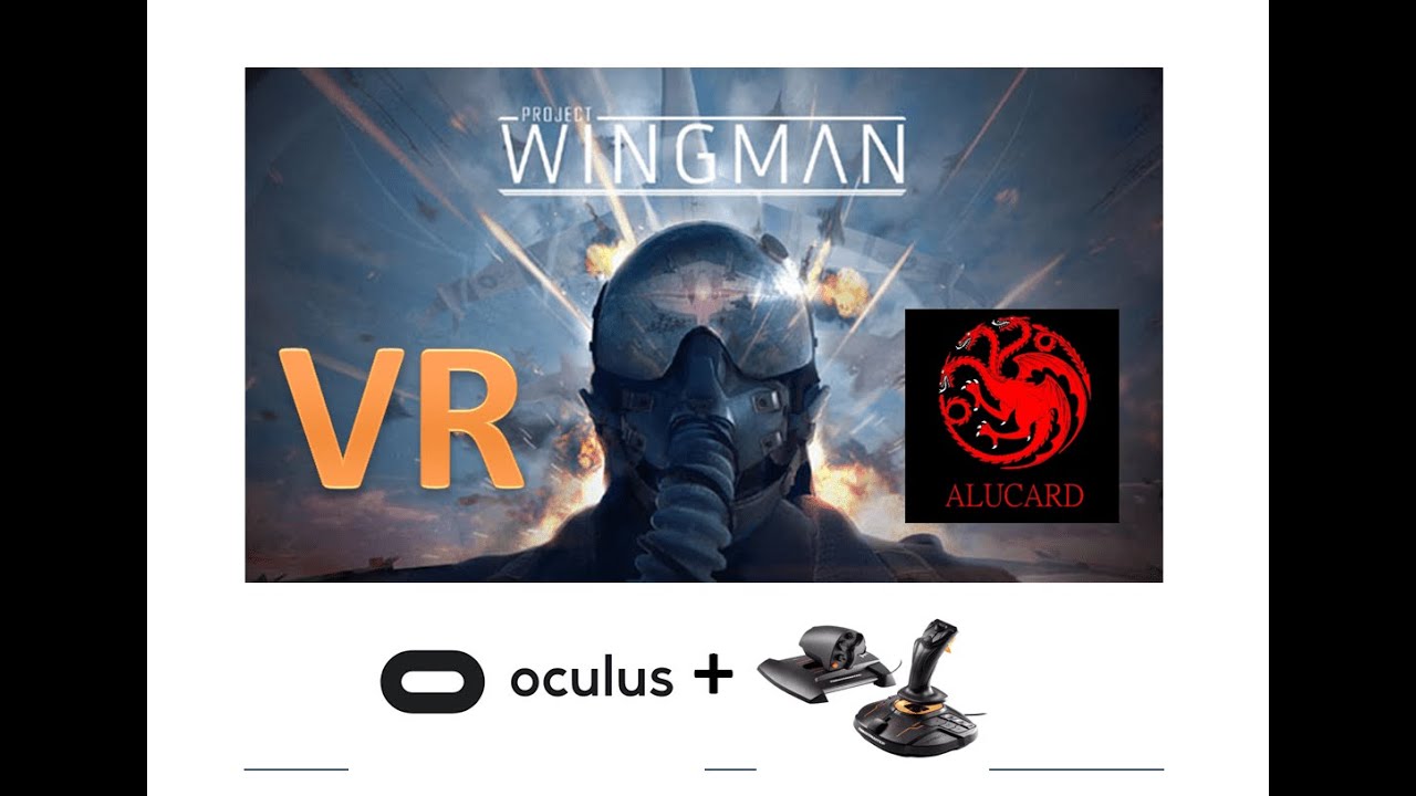 Project Wingman Oculus VR Thrustmaster T16000 - YouTube
