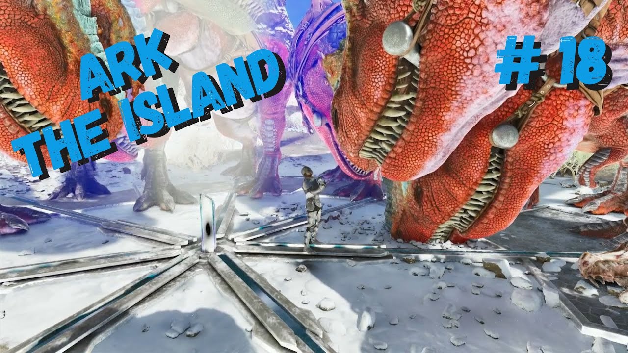 ARK THE ISLAND #18 Megapithecus ALPHA - YouTube