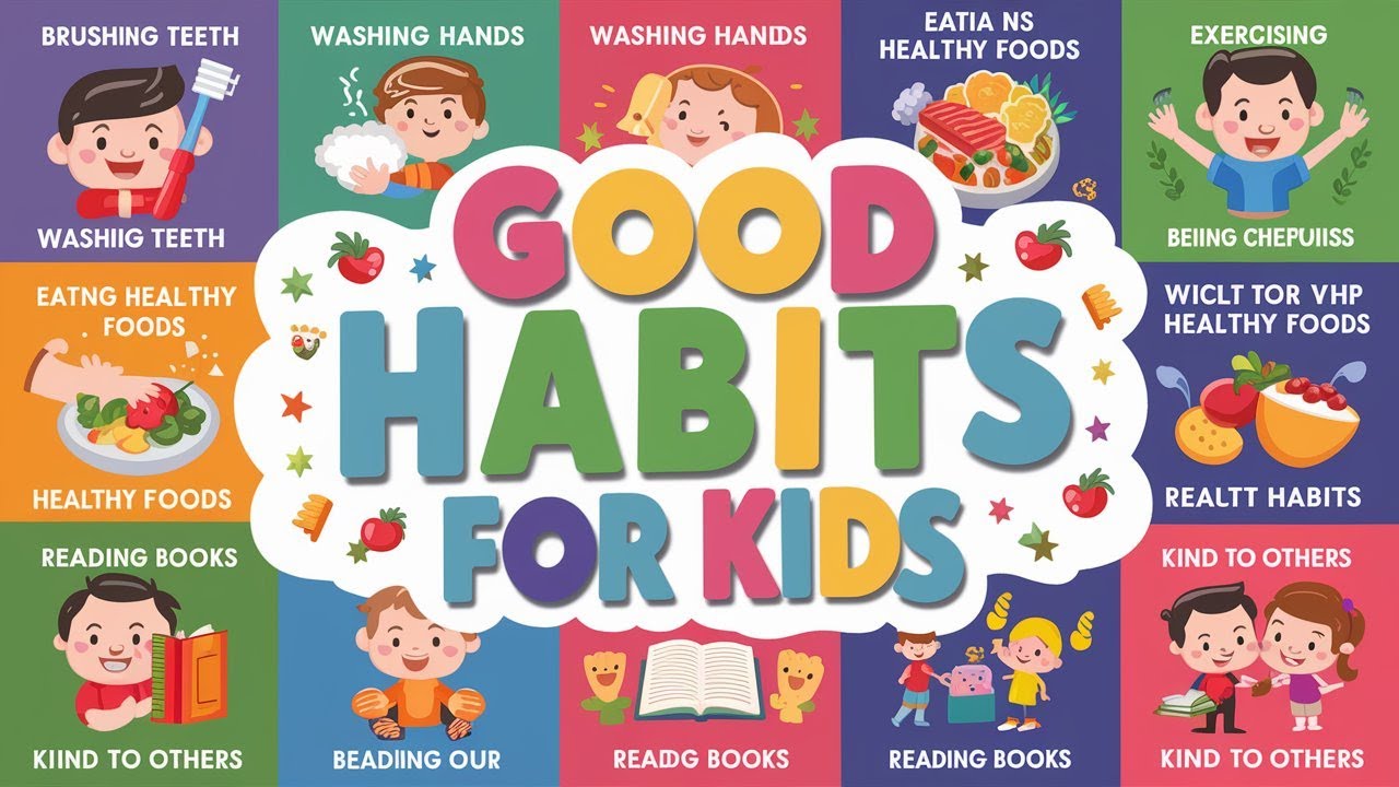 Good Habits | English Nursery Rhymes| Kids Songs| Rhymes for Kids ...