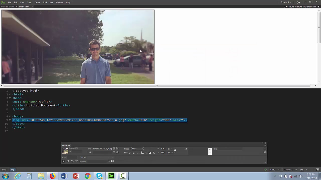 How To Insert And Image Into Dreamweaver YouTube How To Insert And Image Into Dreamweaver YouTube