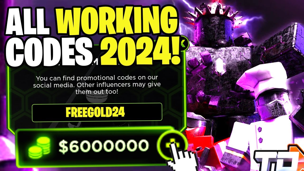*NEW* ALL WORKING CODES FOR TOWER DEFENSE X IN 2024! ROBLOX TOWER ...