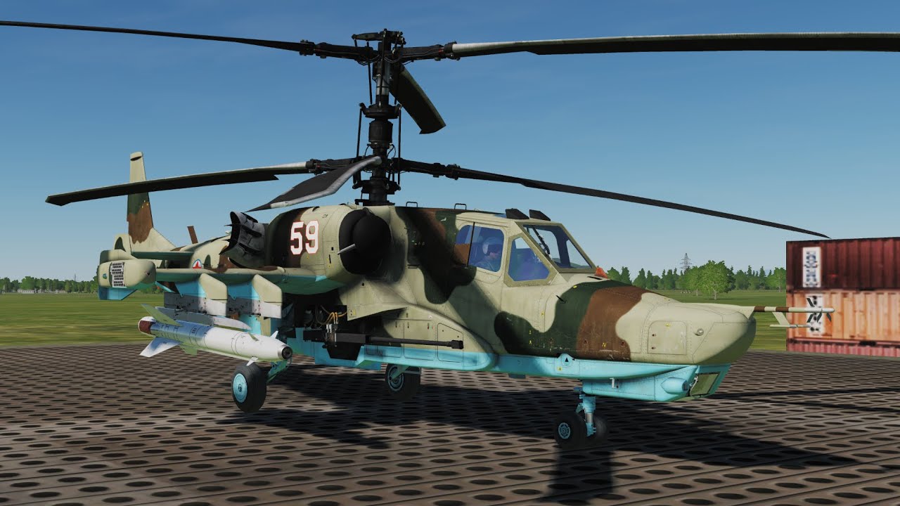 DCS Ka-50 Low level denied airspace penetration and Kh-25ml employment ...