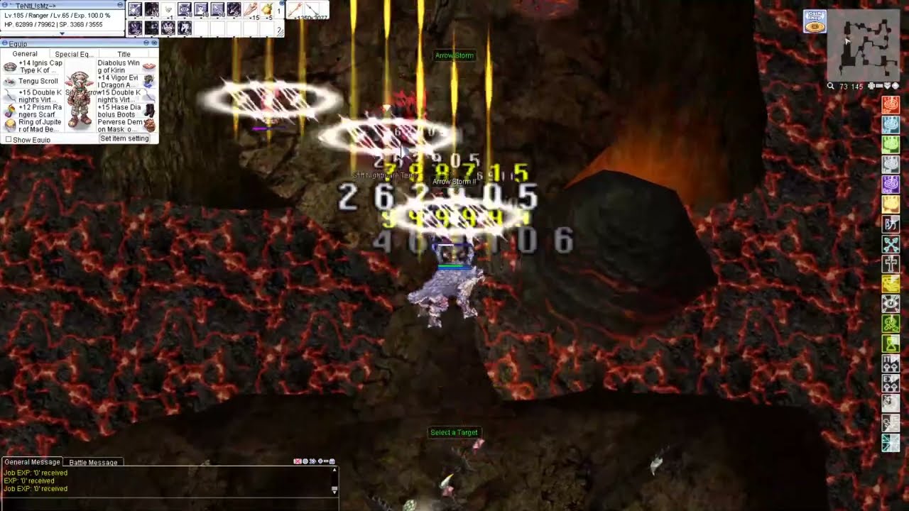 - IRO- Ranger Arrow Storm Magma Dungeon F3 - YouTube