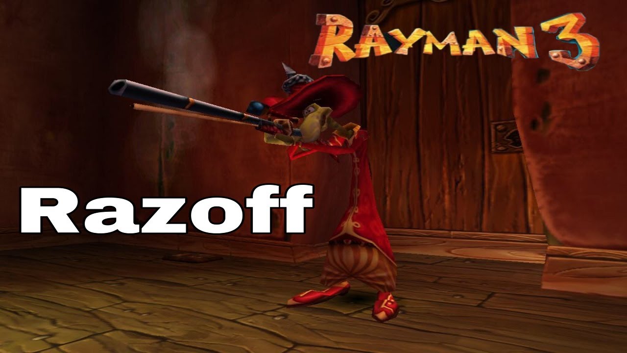 boss razoff rayman 3 - YouTube