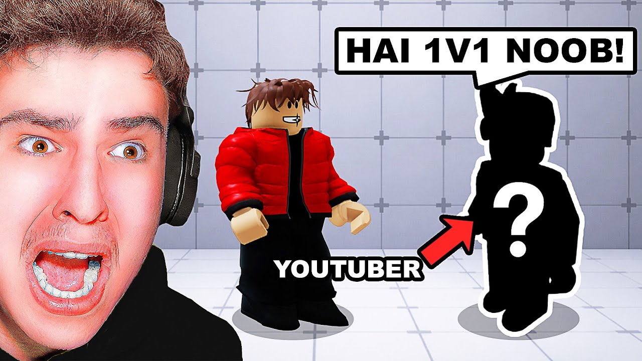 Un youtuber român m-a provocat la 1vs1.. a fost toxic! (Roblox) - YouTube
