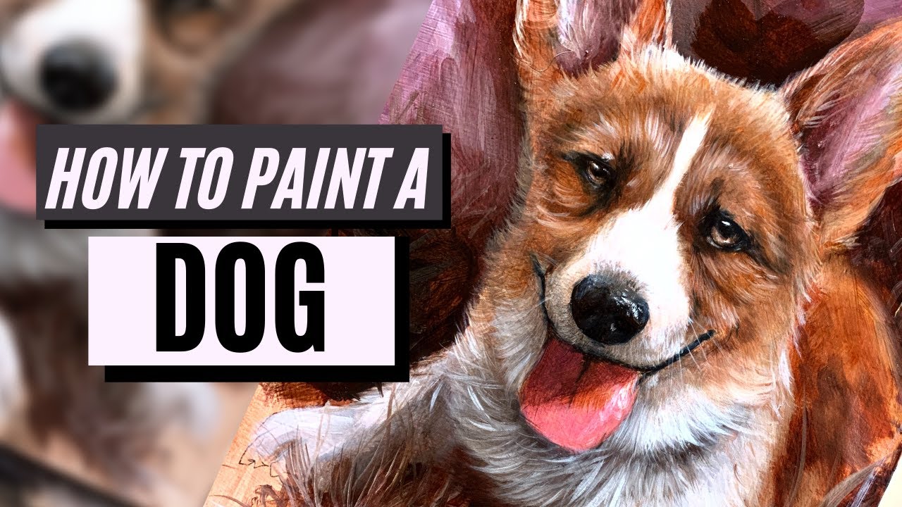 How To Paint Your Pet DOG - YouTube