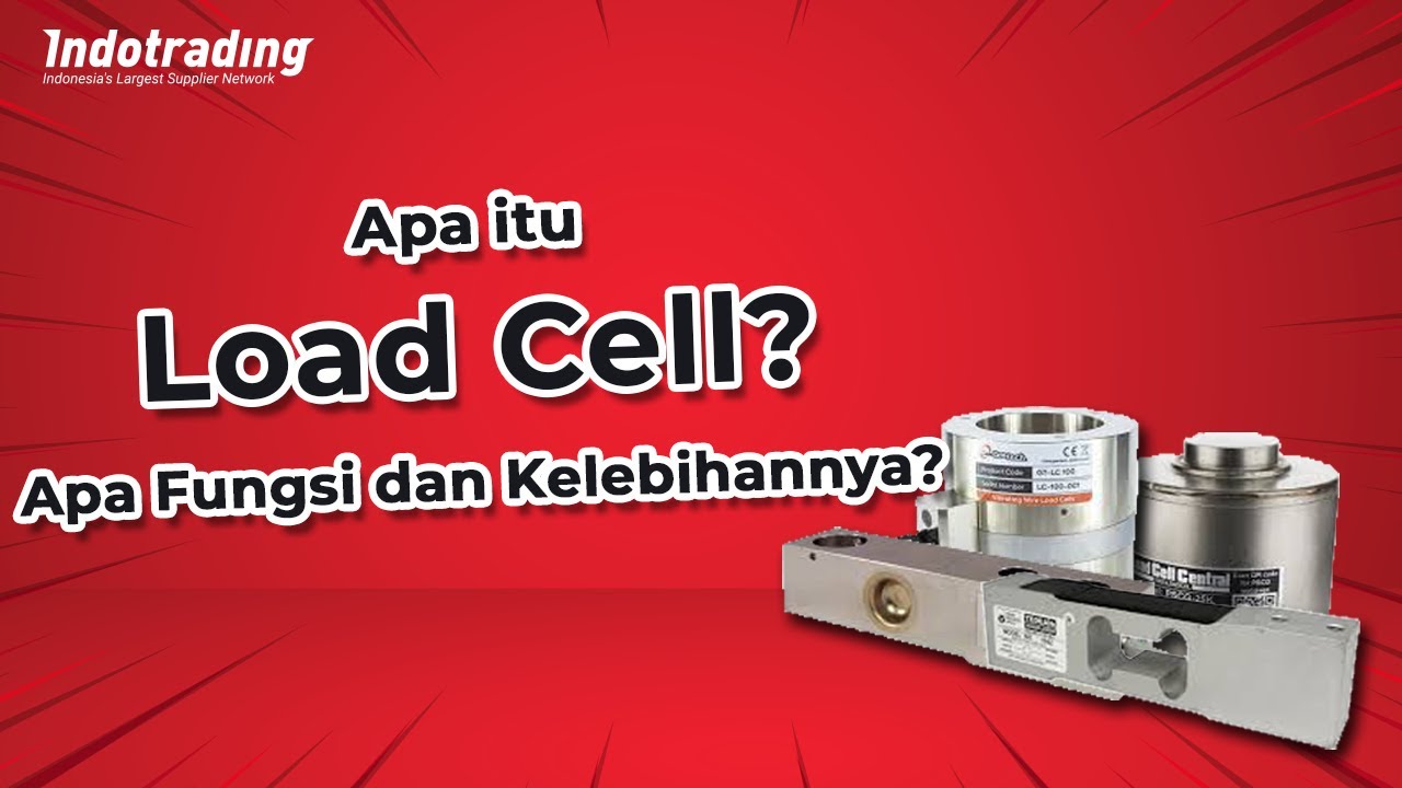 Apa itu Load Cell? Berikut Fungsi dan Keuntungan Load Cell! - YouTube