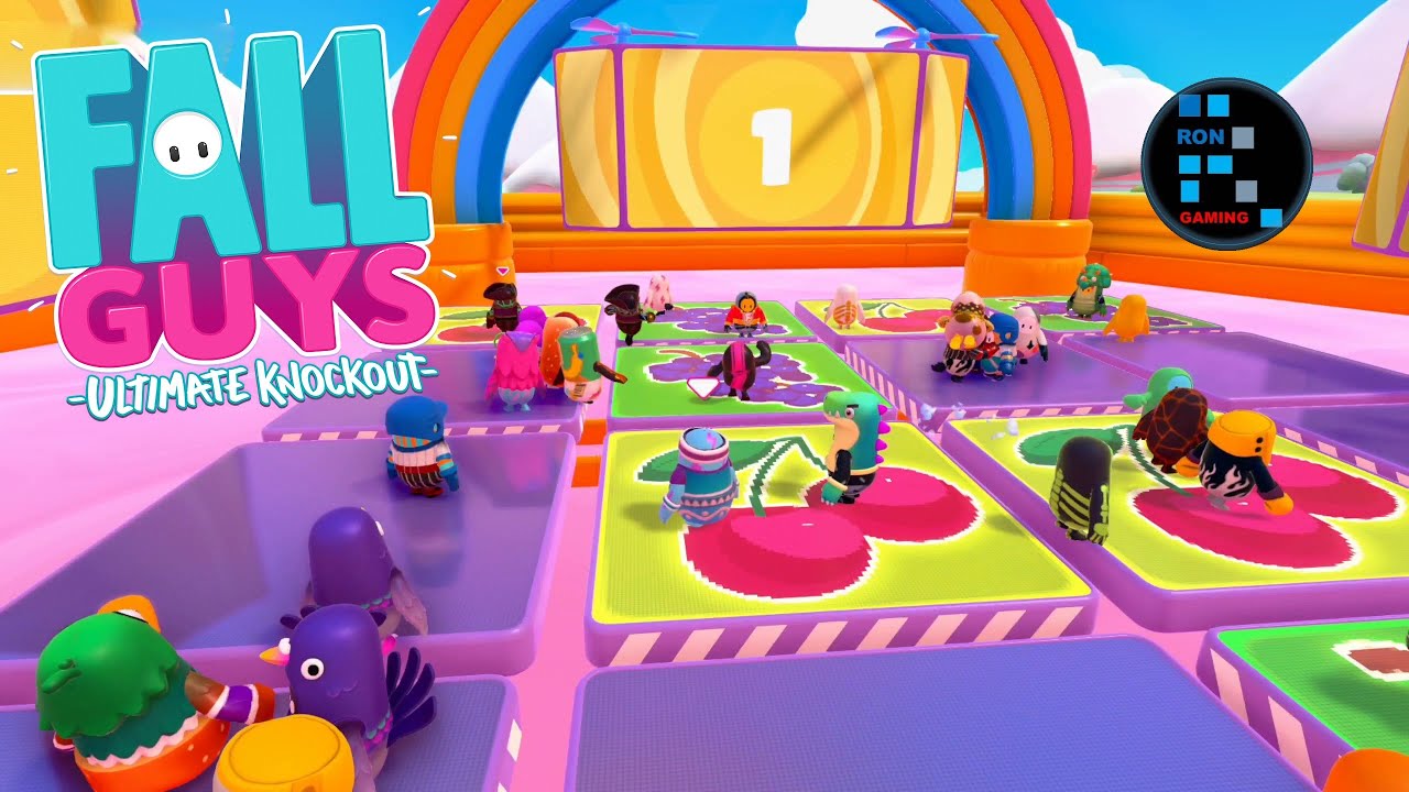 Fall Guys: Ultimate Knockout | My First Crown Funny Gameplay - YouTube