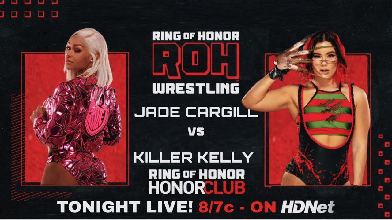 WWE 2k23 || ROH || Jade Cargill vs Killer Kelly || Women’s Universe ...