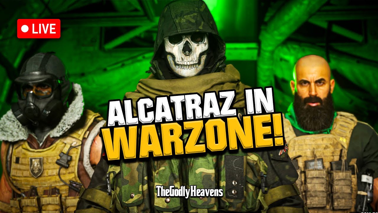 🔴LIVE - ALCATRAZ GOING WARZONE! - YouTube