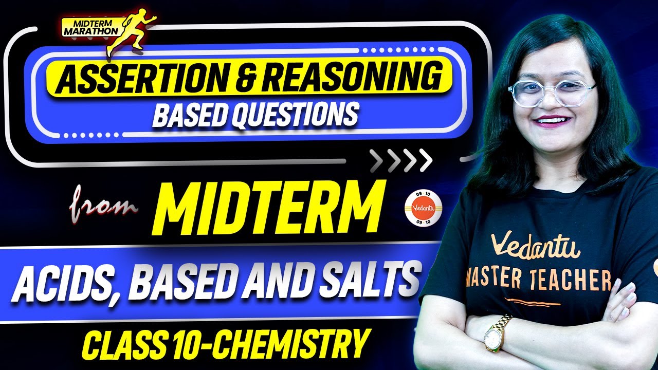 Acid Bases and Salts Class 10: Assertion Reason-Based Questions | CBSE ...