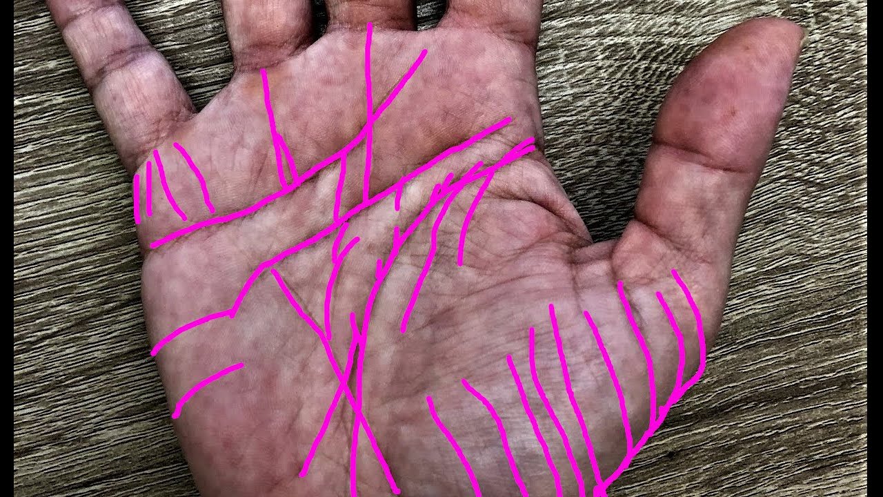 FULL IN-DEPTH FEMALE HAND READING - Dozens of Lines Deciphered #21 ...