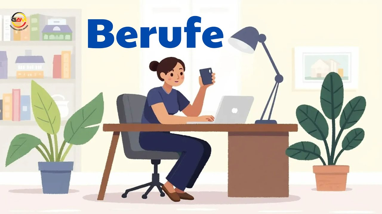 Deutsch für Anfänger A1 | German for Beginners | Wortschatz A1| Berufe ...