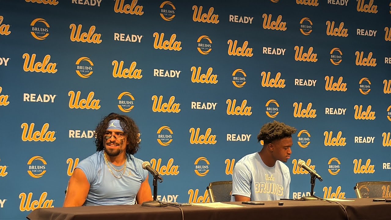 RB Anthony Frias and CB Rodrick Pleasant reflect on UCLA's 20-17 win ...