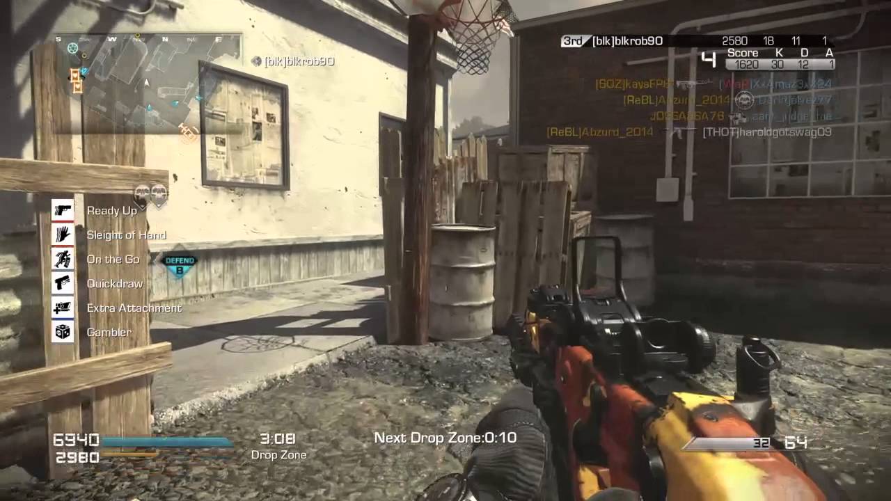COD Ghosts gameplay| Vector Smg| 34-14 - YouTube