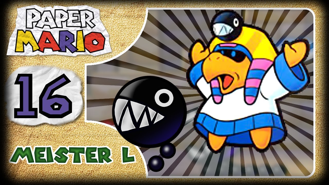 Paper Mario Part 16: Tutankoopa der Hochstapler Let's Play - YouTube