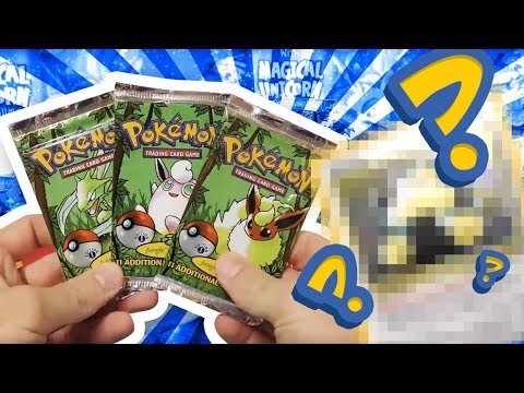Opening 3x HEAVY Jungle 1ST Edition Pokemon Packs !!! - YouTube