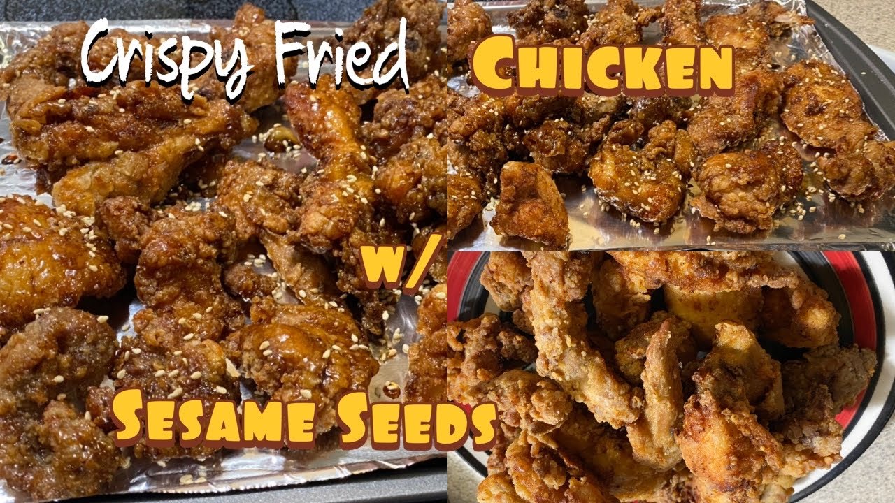 #52: Preparing “Crispy Fried Chicken With Sesame Seeds” - YouTube