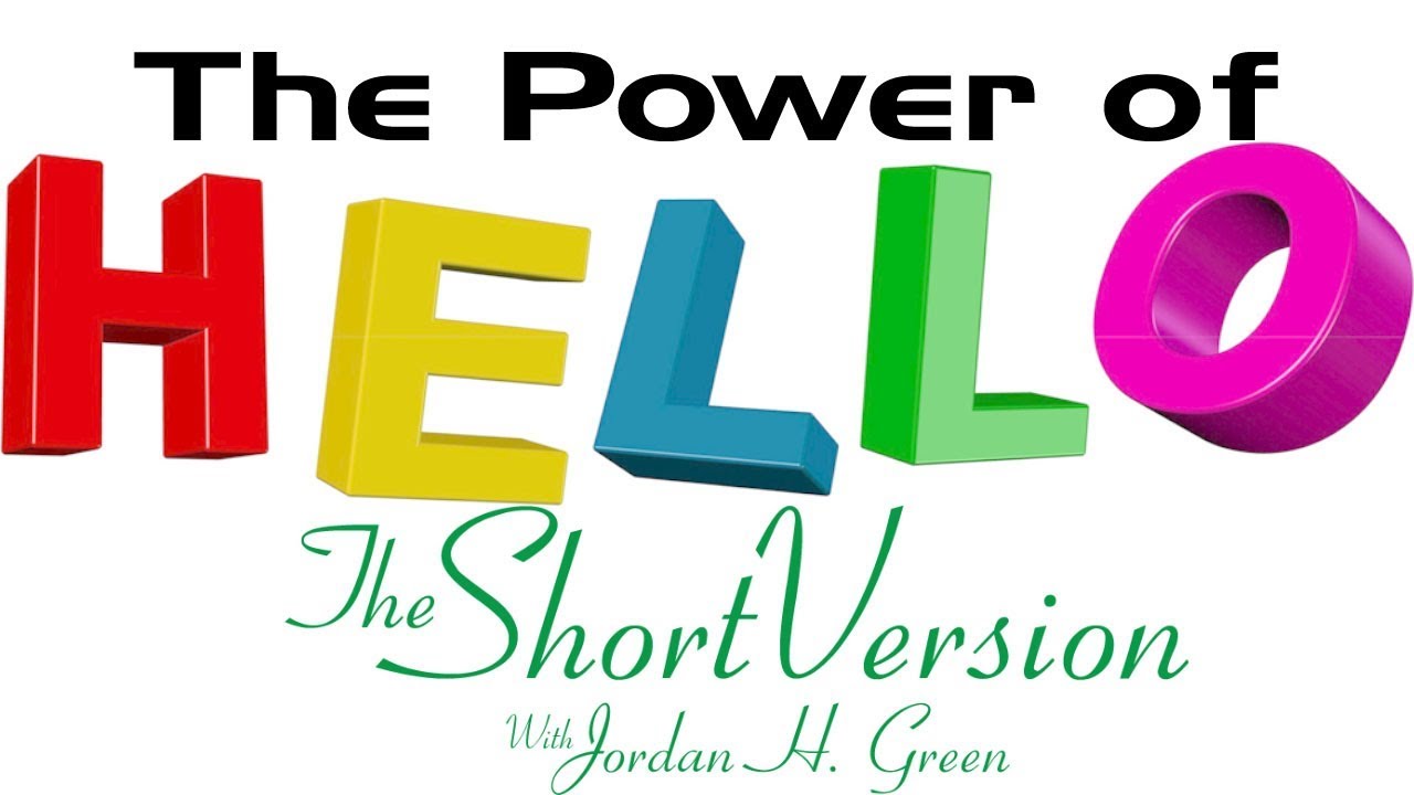 TSV S01E03 The Power of Hello - YouTube