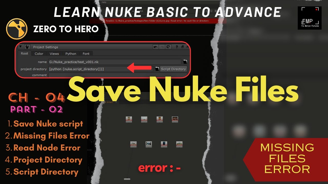 Fix Nuke File Saving Issues in 5 Minutes Flat - YouTube