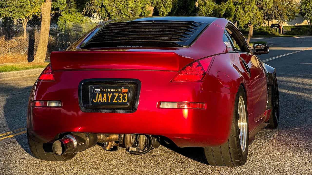 TURBO 350z SOUND COMPILATION!!! *INSANE TURBO FLUTTER!* - YouTube