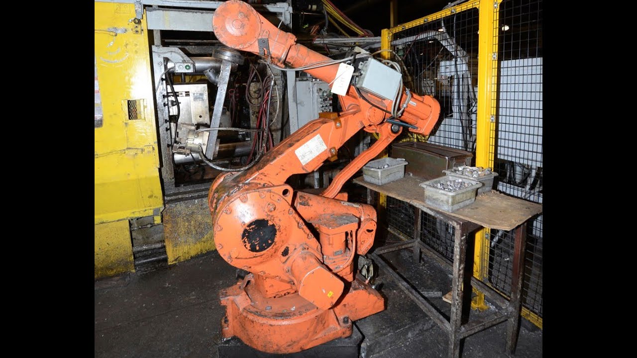 Used ABB 1.960 Meter Six Axis Robot with Extractor Package/Gripper ...