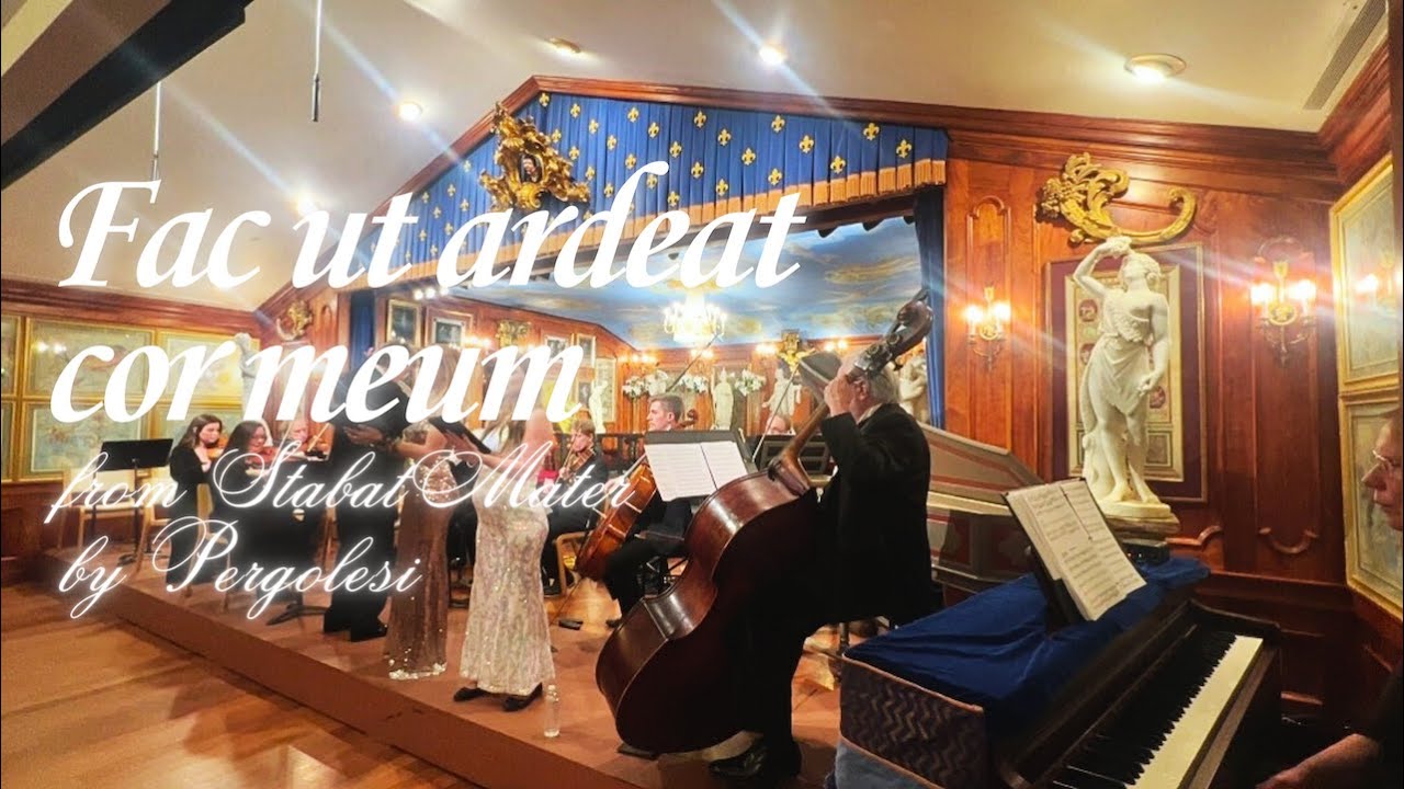 Fac ut ardeat cor meum from Stabat Mater by Pergolesi - YouTube