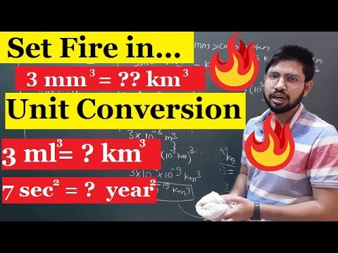 Unit conversion in hindi | Abhishek sahu | 2019 - YouTube
