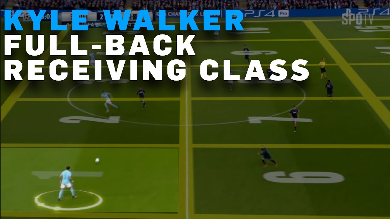 Kyle Walker Fullback Receiving Master Class | Open up your body - YouTube