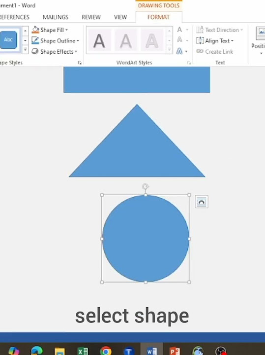 Shapes and design in MS Word #msword #shape #mswordforbeginners #msofficetutorial #symbols - YouTube