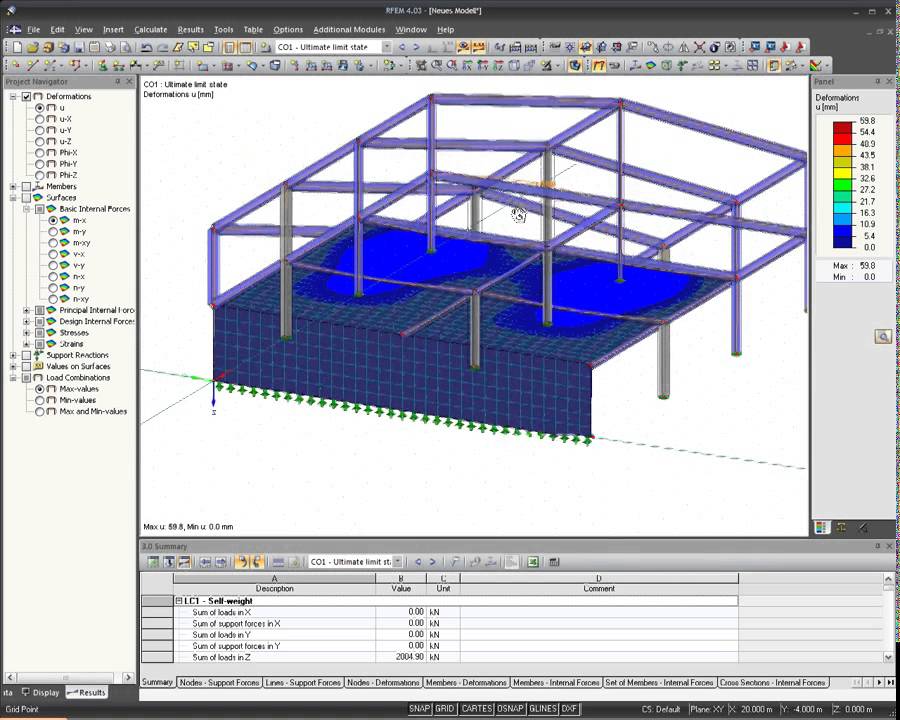 Dlubal RFEM Interface to TEKLA Structures - YouTube