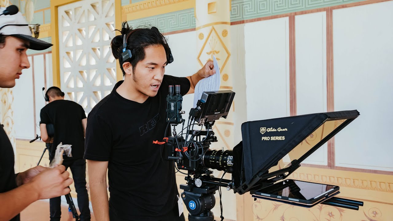 BEHIND THE SCENES OF A INTERVIEW CINEMATOGRAPHER - YouTube