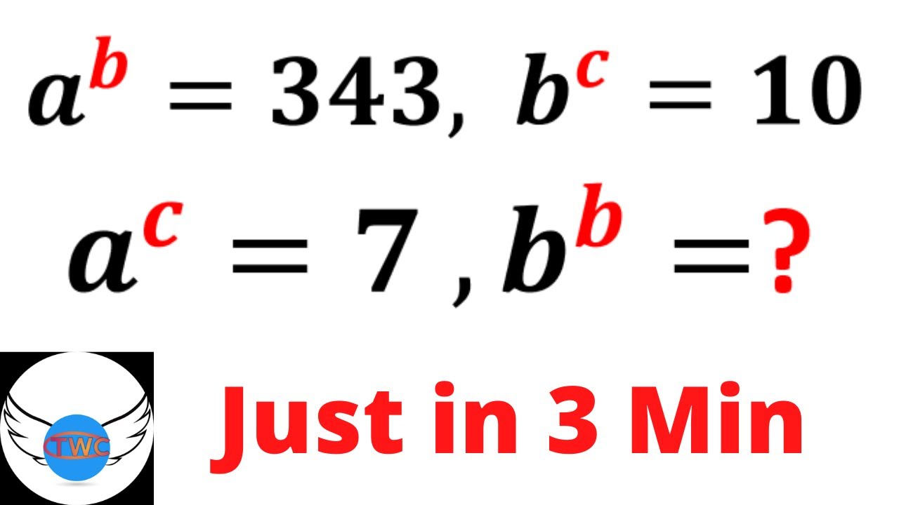 Advance Algebra Problem | Math Olympiad Preparation - YouTube