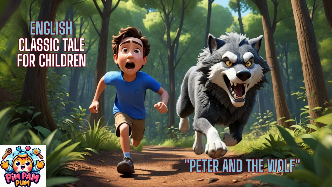 Peter and the Wolf 🐺 | Animated Story for Kids | Classic Tale for ...