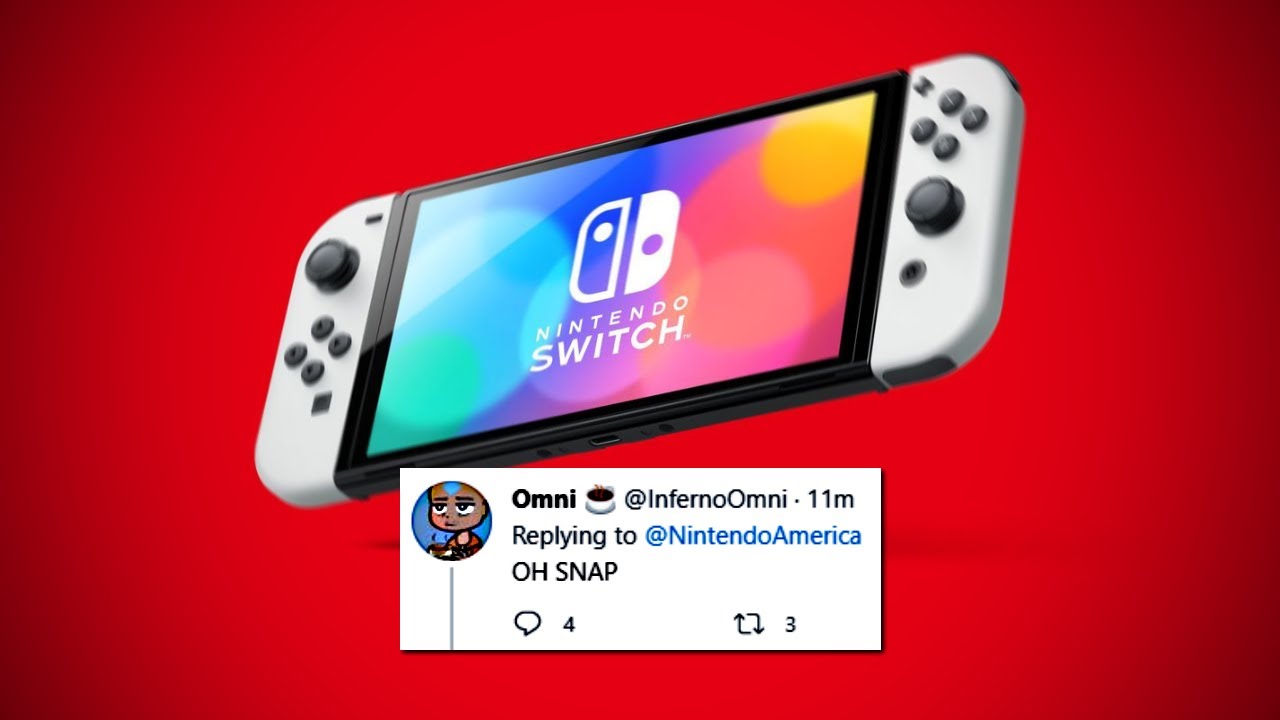 Twitter's Reaction to Nintendo Switch OLED Model - YouTube