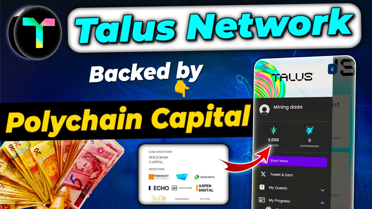 Talus airdrop | $400 Confirmed airdrop backed by Polychain and animoca | Talus network airdrop ...