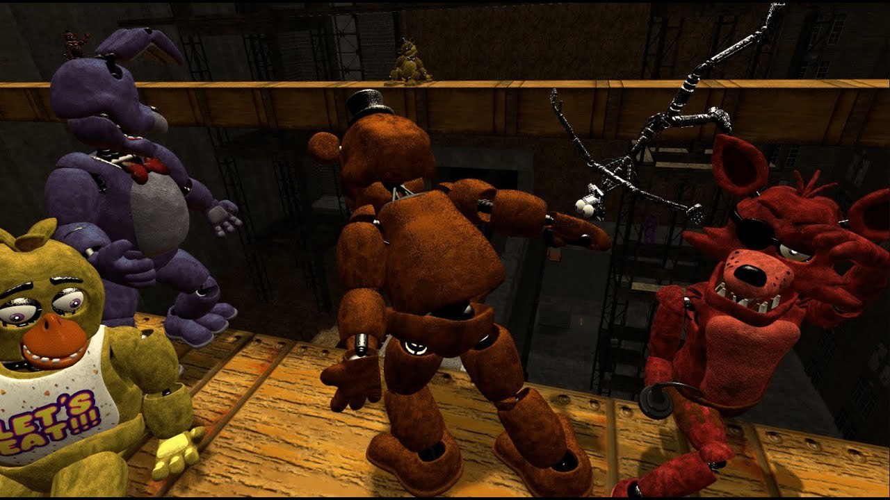 Gmod Fnaf AU | Freddy Finds His Friends! - YouTube