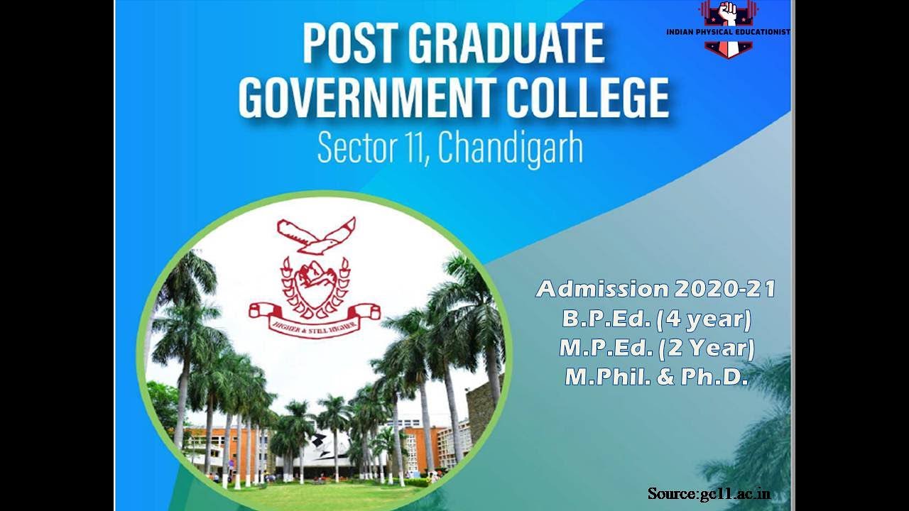 Post Graduate Govt. College, Sector-11, Chandigarh - YouTube