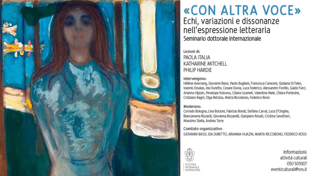 Con altra voce. Echi, variazioni e dissonanze nell’espressione ...