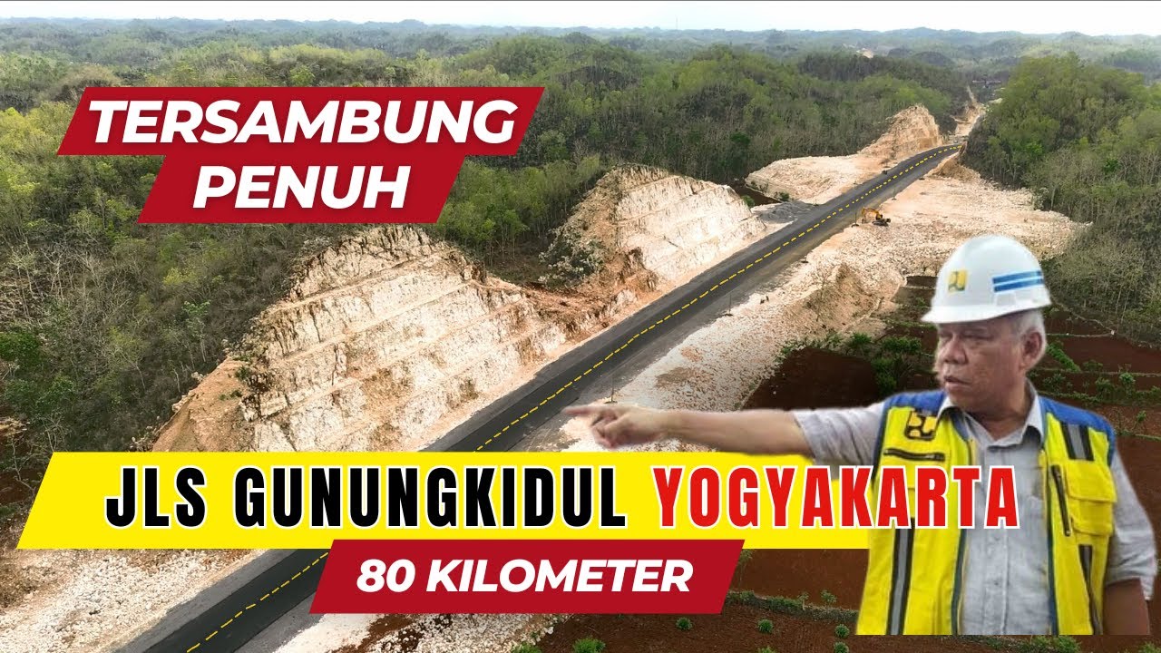 BISA DILEWATI UPDATE TERBARU JALAN BARU JLS GUNUNGKIDUL YOGYAKARTA ...
