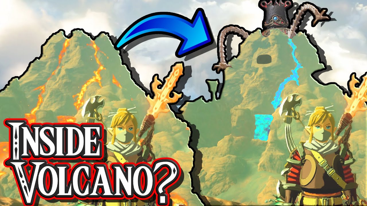 We Can Enter the VOLCANO in Breath of the Wild 2?! [Theory] - YouTube
