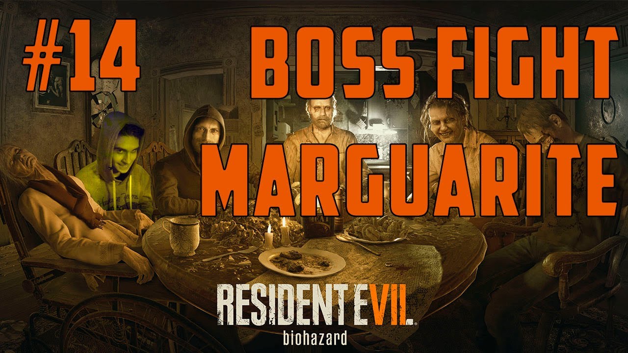 RESIDENT EVIL VII: BIOHAZARD #14 - 1° TENTATIVA BOSS FIGHT MAGUARITE ...