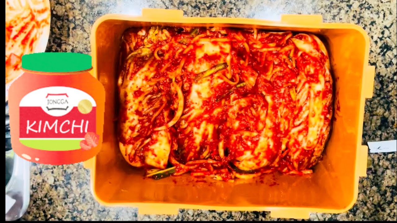 Make Your Own Kimchi! A Step-by-Step Guide Beginner's Tutorial - YouTube
