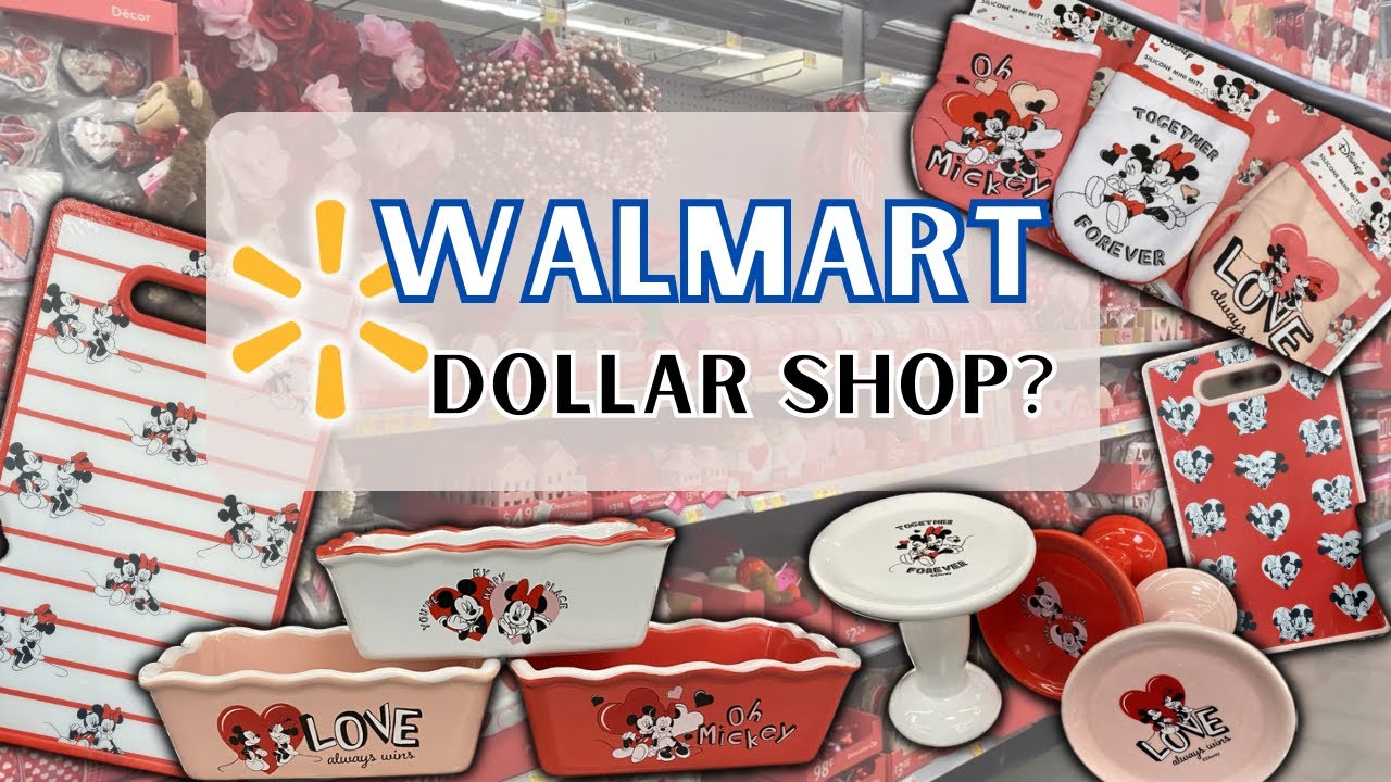 *NEW* Walmart Dollar Shop items for Vallentine’s Day 2023! Who knew ...