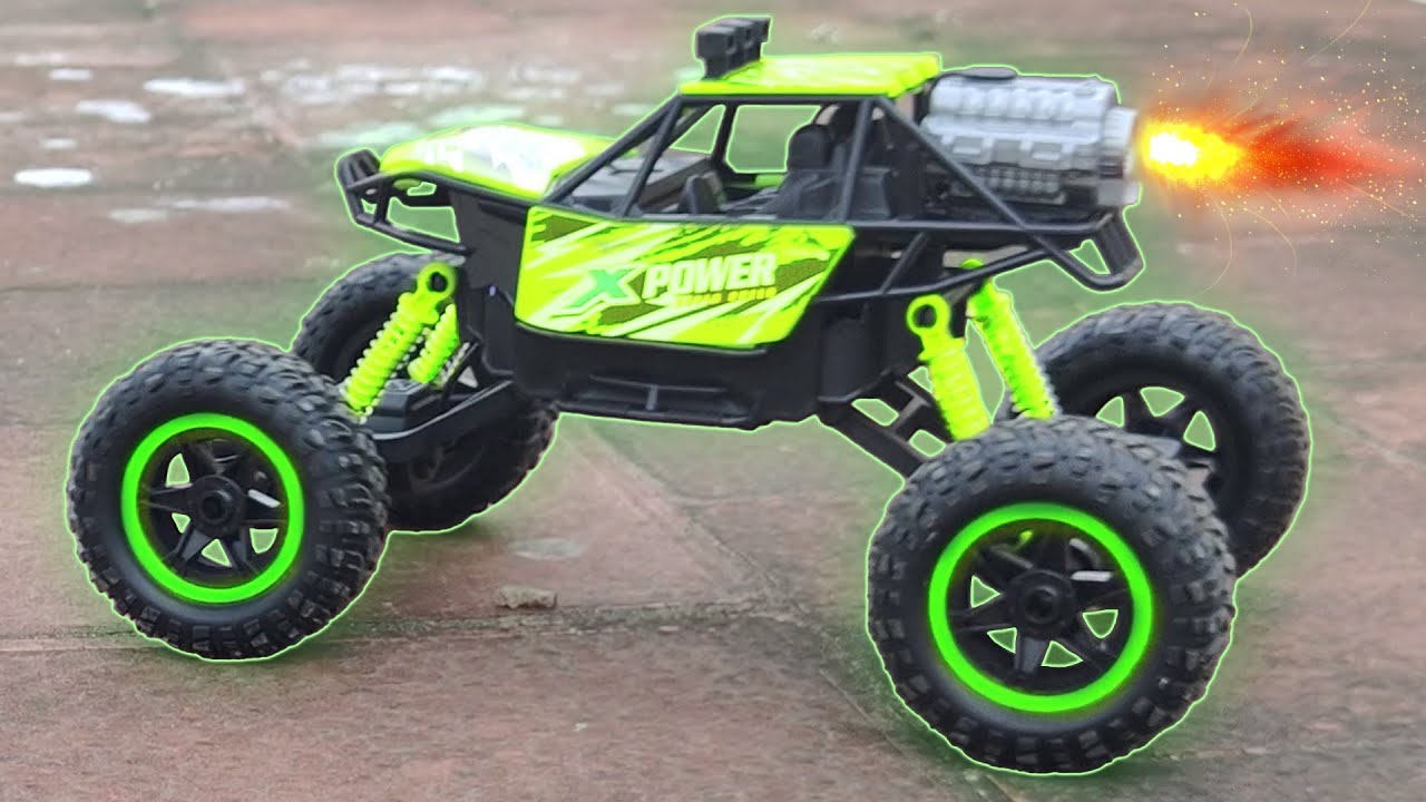 RC Car cinematic video | RC remote control smoke car unboxing Review ...