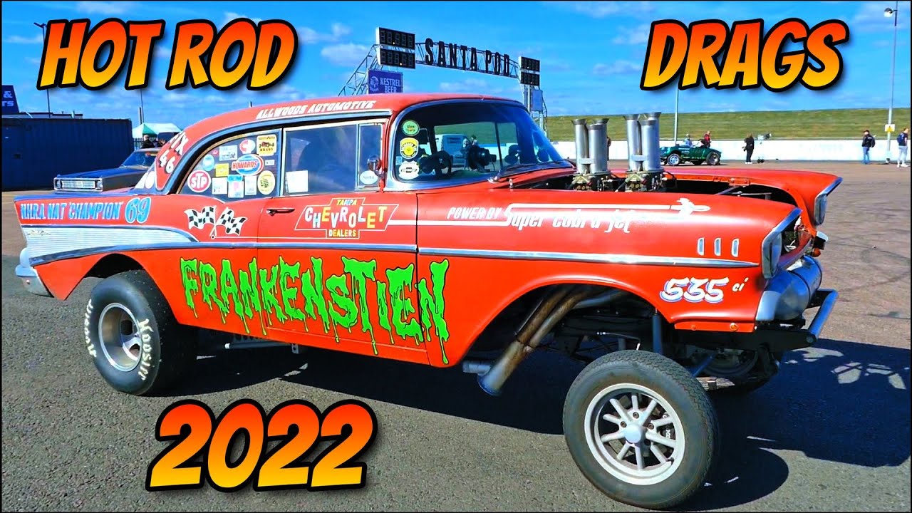 Hot Rod Drags 2022 Saturday Walk Around - YouTube