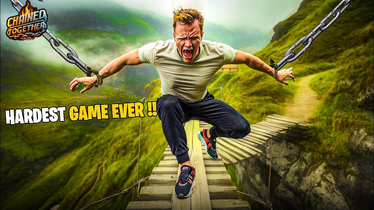 BEATING CHAINED TOGETHER !! FUNNIEST SPEED RUN - YouTube